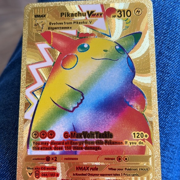 Pokemon | Games | Gold Plated Pokmon Deck Of 1 Cards Sealed Never ...